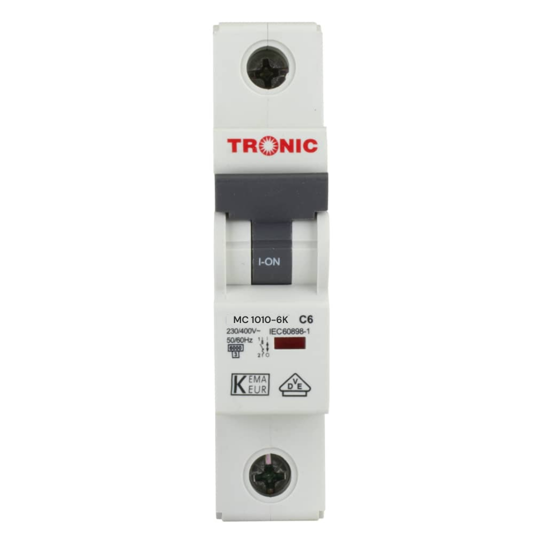Tronic MCB SP 10A 6K MC 1010-6K NEW INDIA – Tronic Kenya