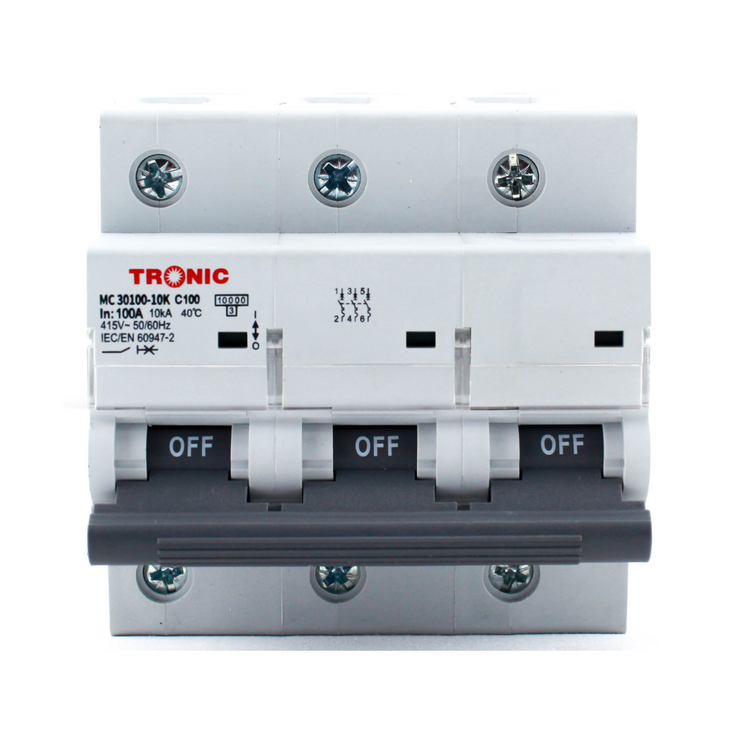 Tronic MCB TP 100A 10K MC 30100-10K – Tronic Kenya