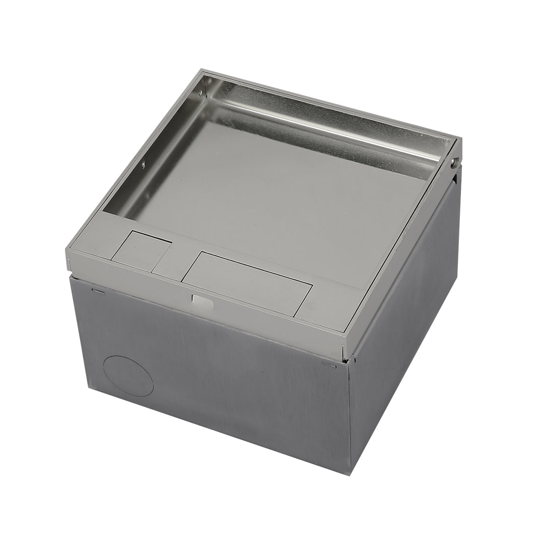 Stainless Steel Recess-Mounted Floor Box – 130×130mm – Tronic Kenya