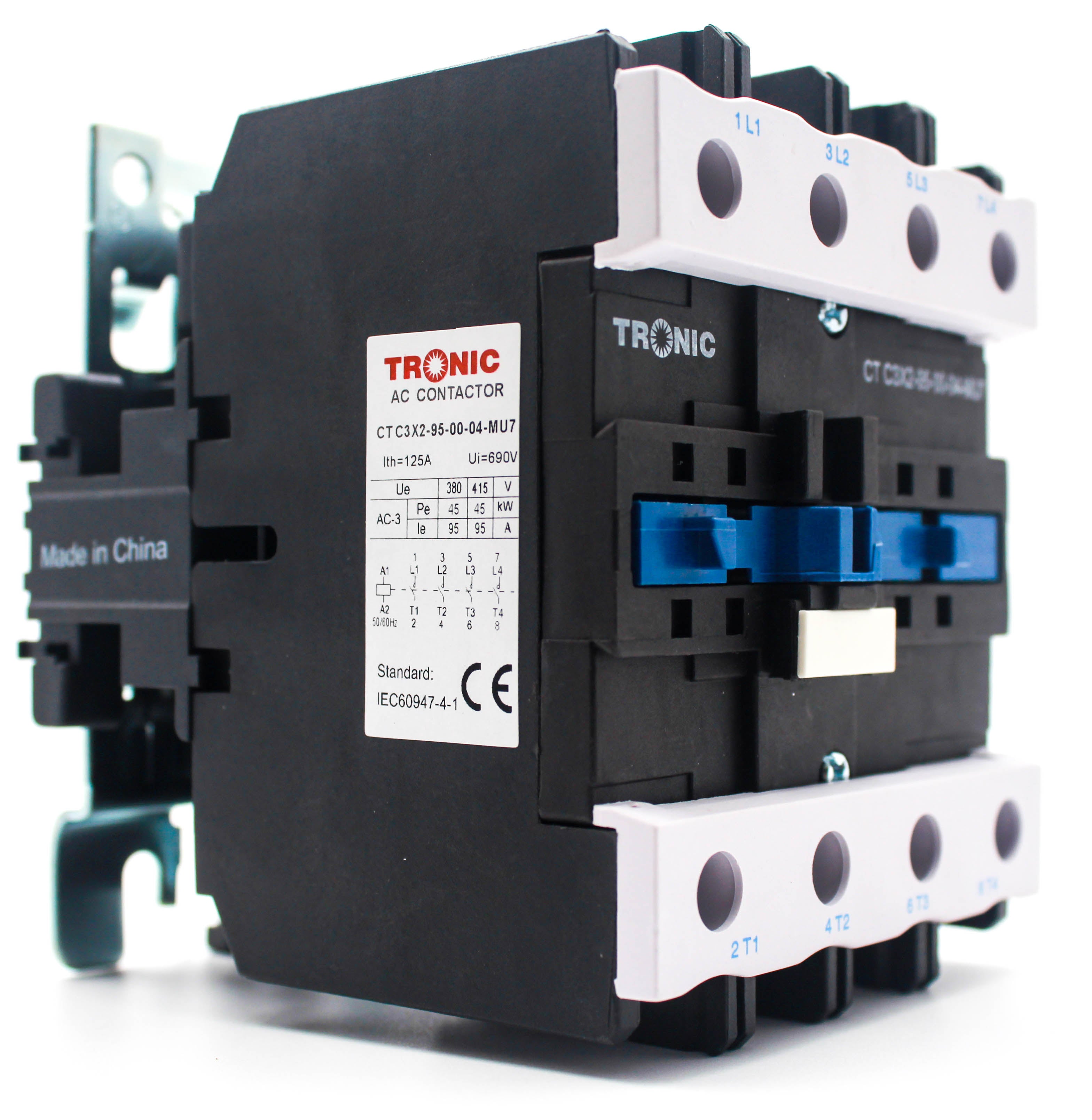 Contactor 95A 4 Pole 220V to 240VAC – Tronic Kenya