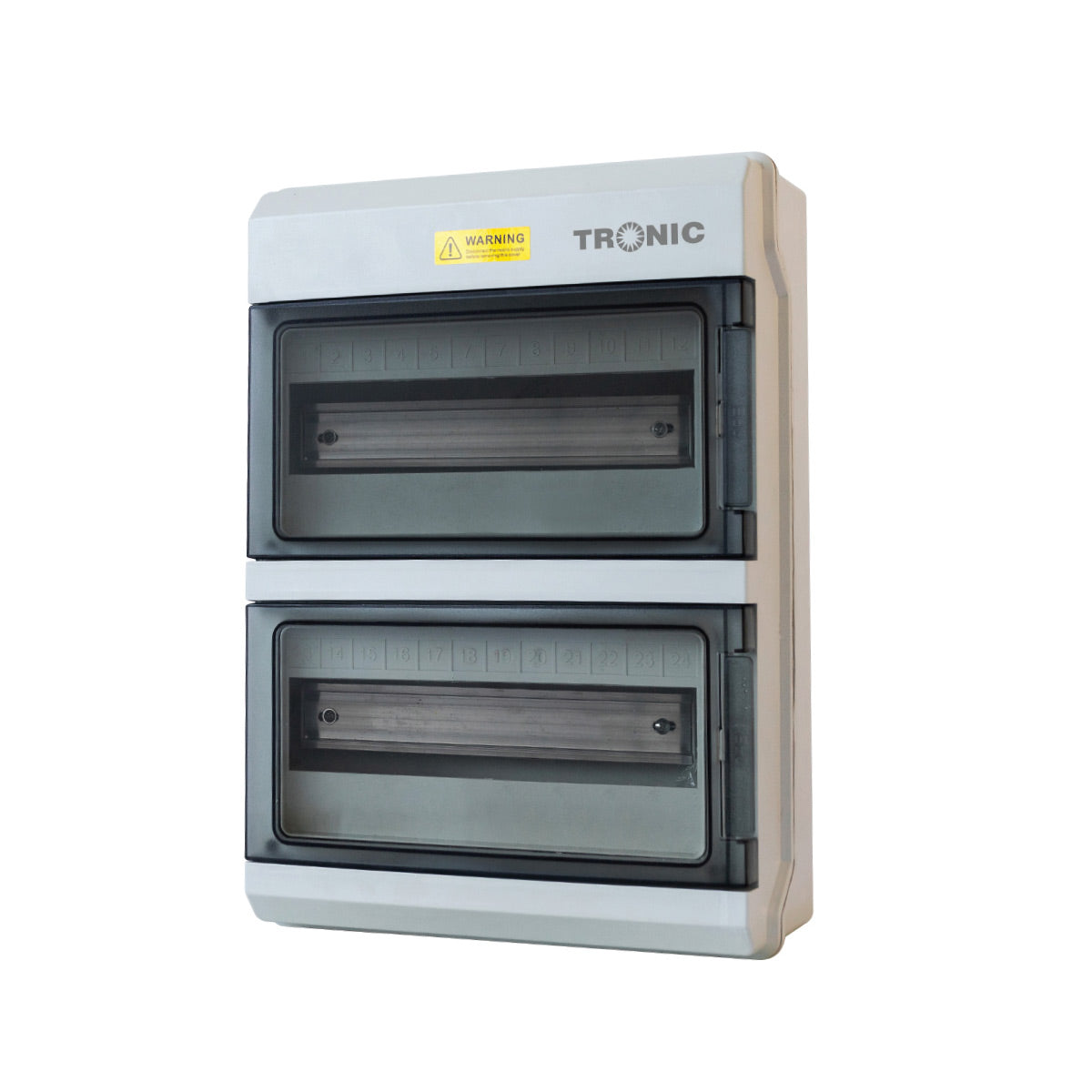 Weatherproof ABS TPN 22-Way Distribution Board, IP66 with 100A Isolato ...