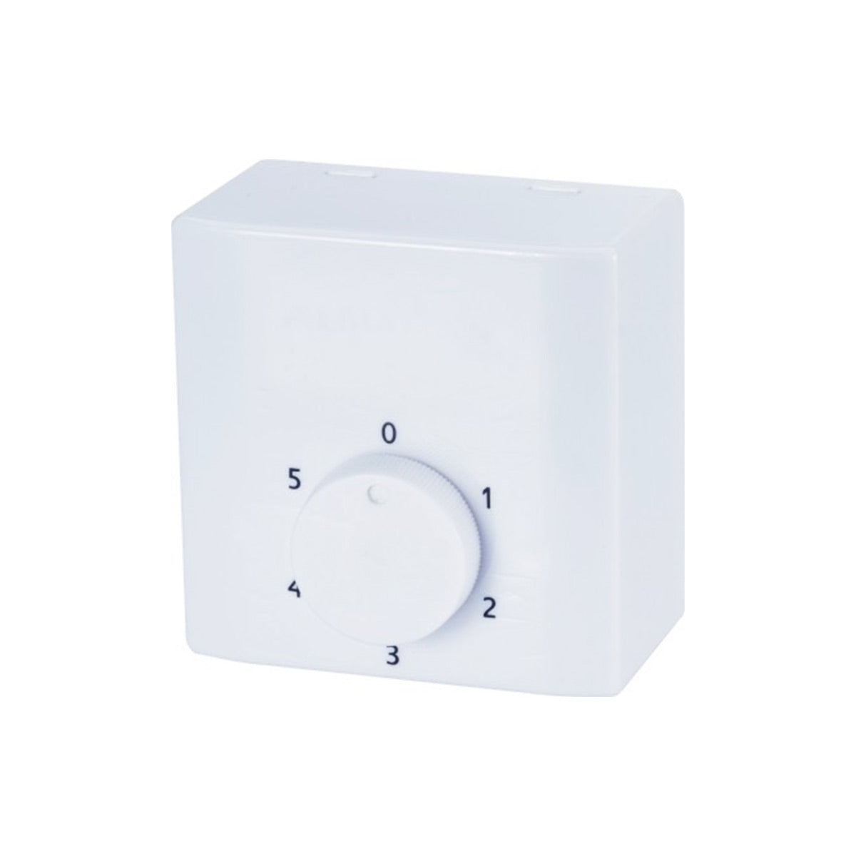 5-Step Fan Regulator – White – Tronic Kenya