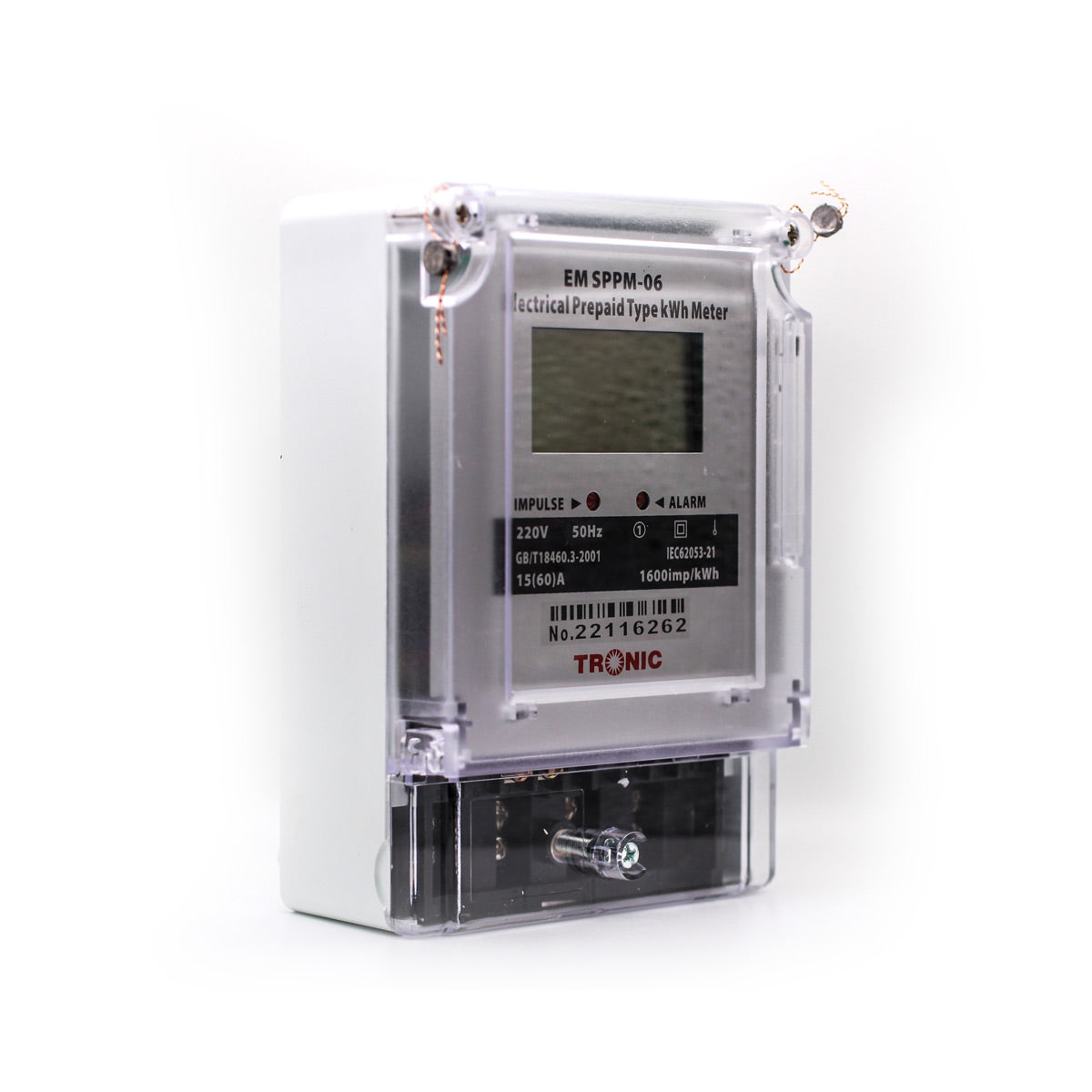 Energy Meter Prepaid SP 60A EM SPPM-06 – Tronic Kenya