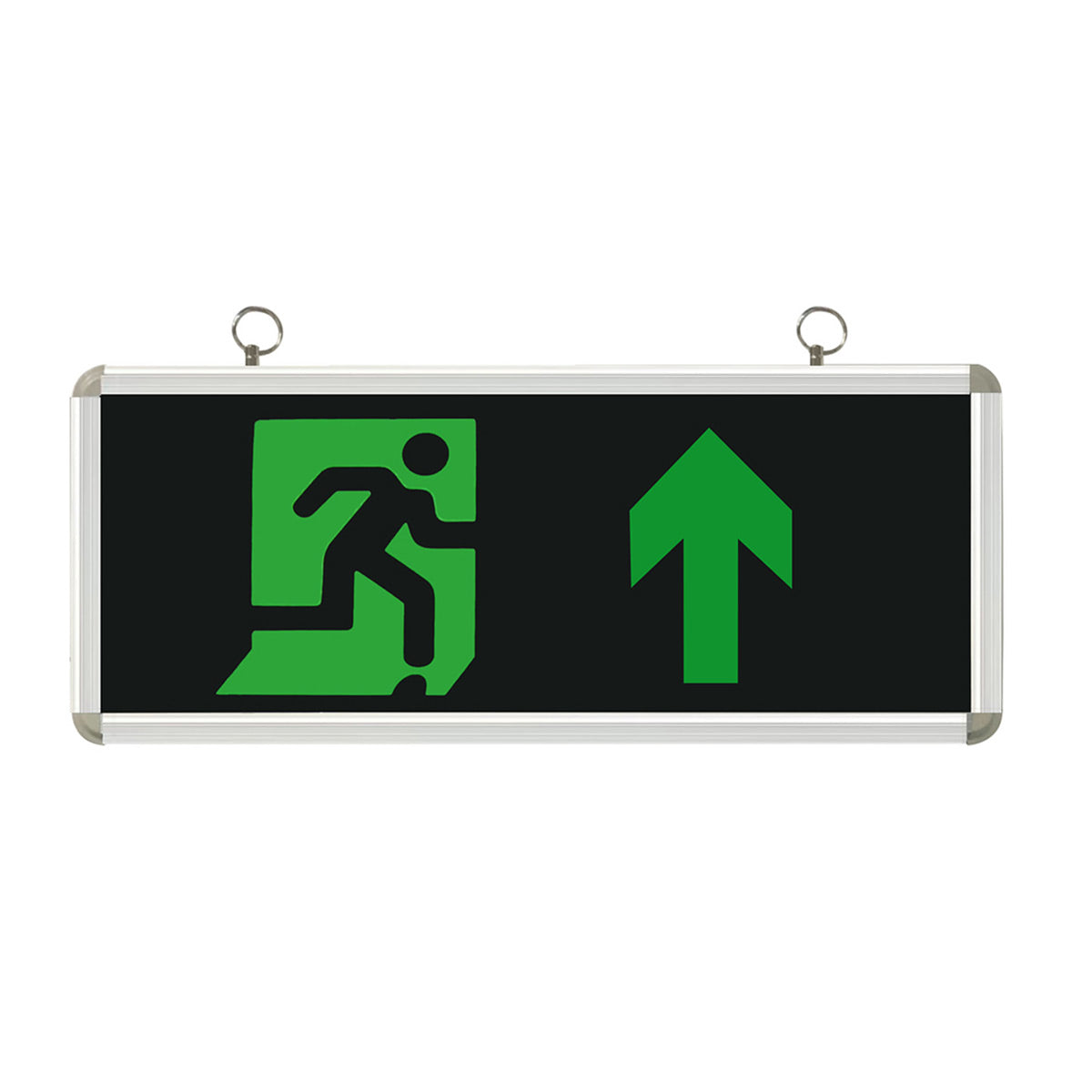 Exit Sign Emergency Double Sided IP20 1W – Tronic Kenya