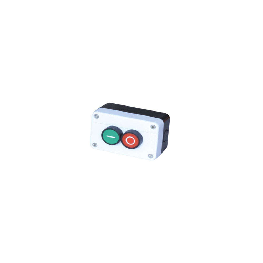 ESTIA Dual Push Button Switch – Red + Green – Tronic Kenya