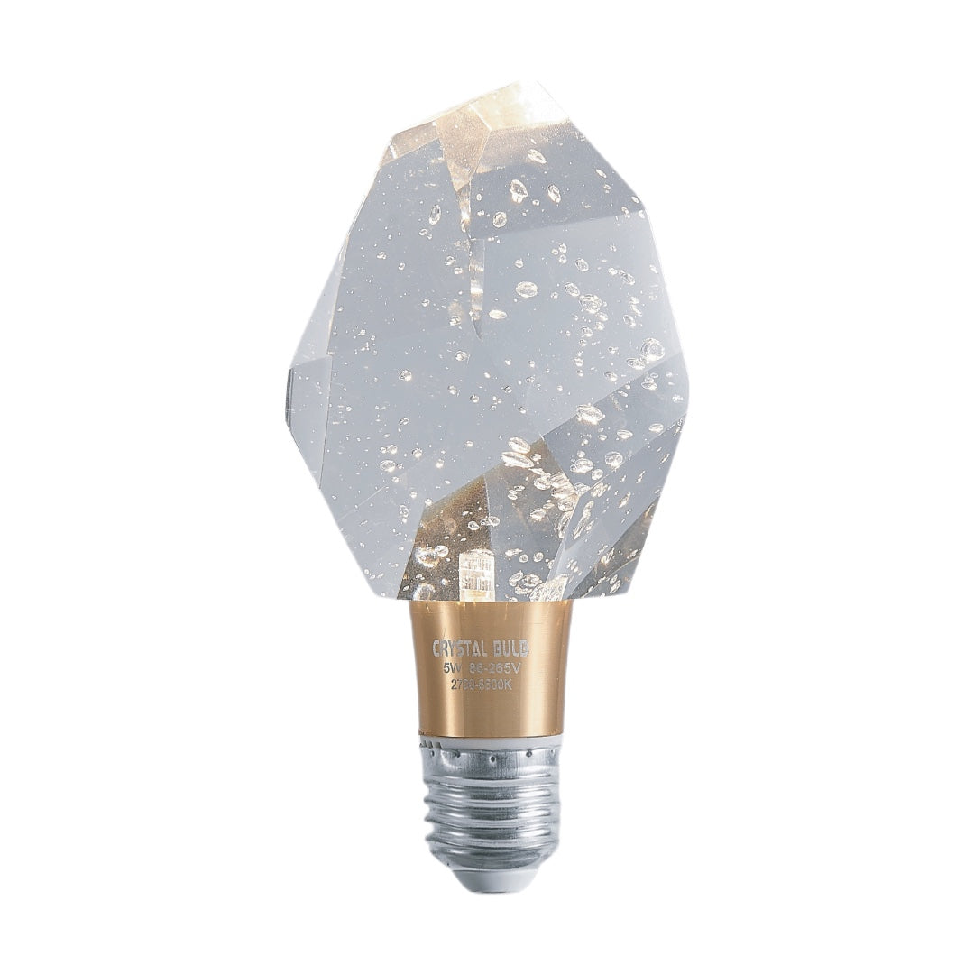 Crystal LED Bulb with Elegant Faceted Design – Tronic Kenya