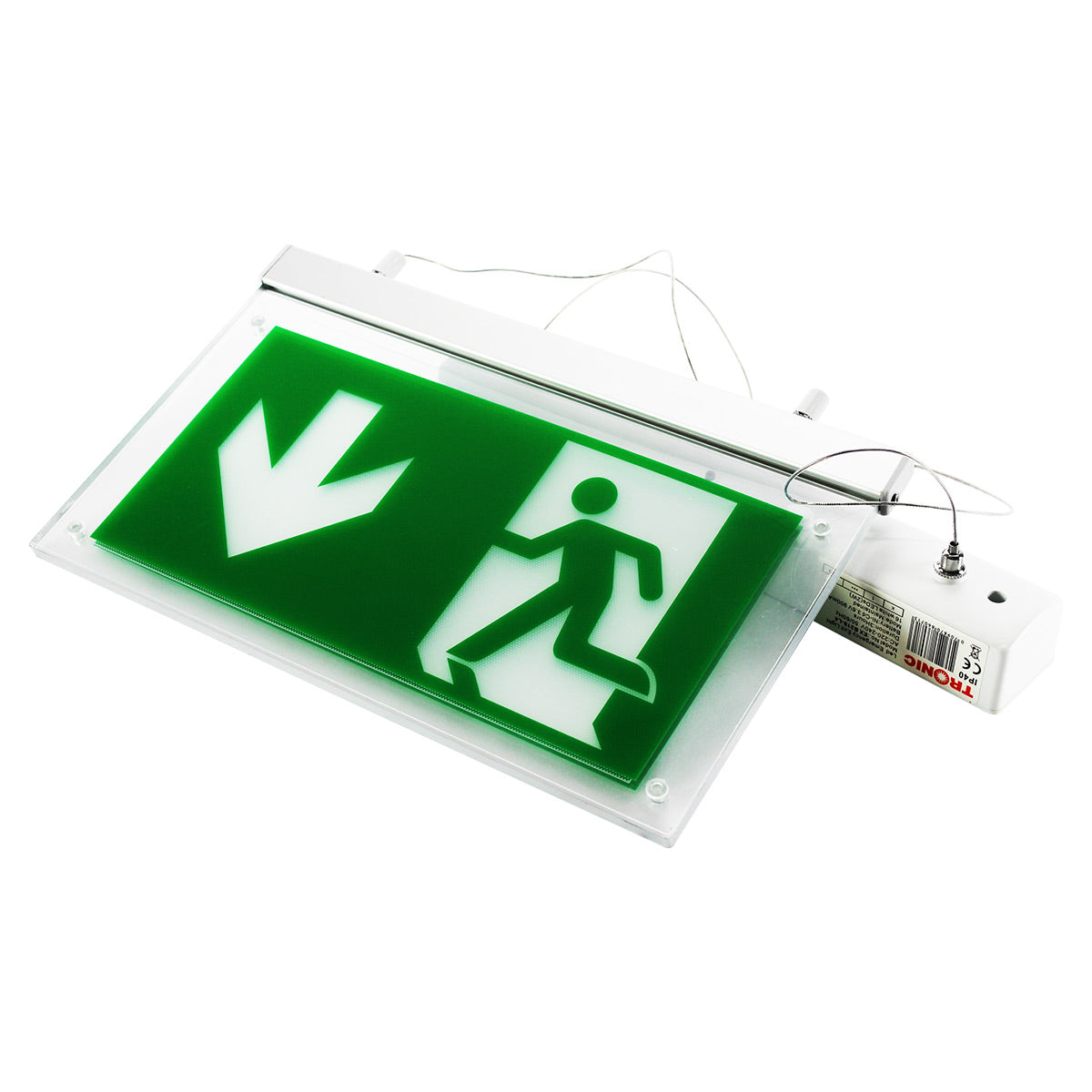 Hanging LED Exit Light With 4 Sticker – Tronic Kenya