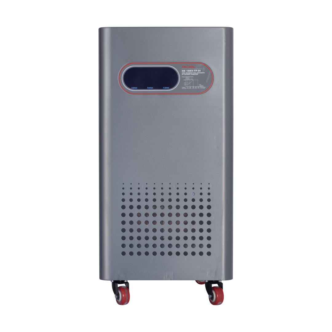 Three-Phase Voltage Stabilizer – 415V, 15kVA, Heavy-Duty – Tronic Kenya