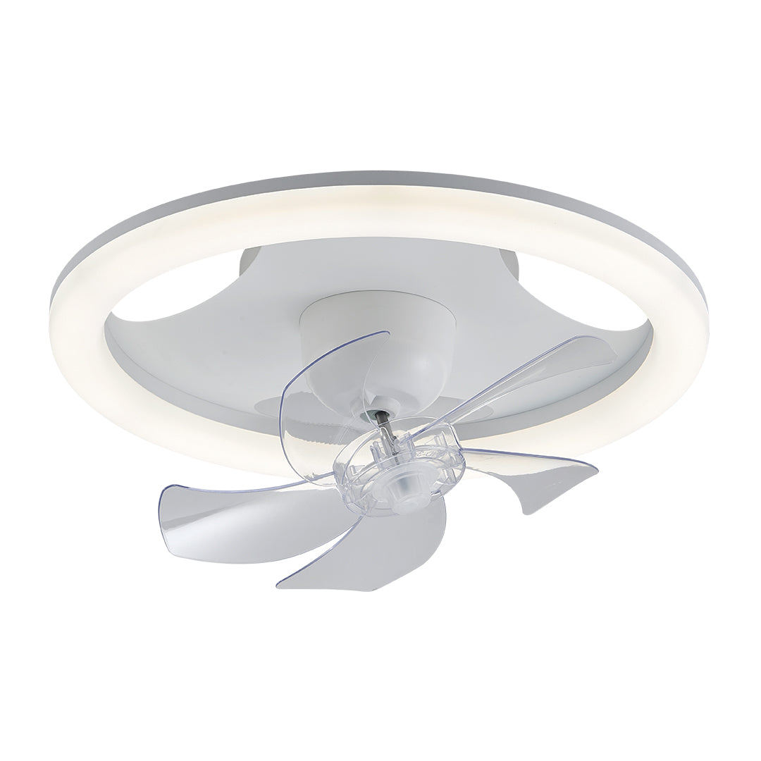 Smart LED Ceiling Light with DC Fan & Remote Control (30W/60W, IP20 ...