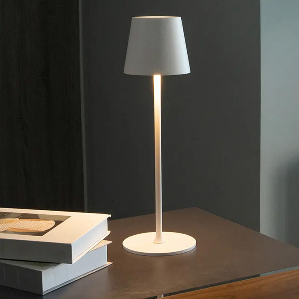 Rechargeable Touch Table Lamp White – Tronic Kenya