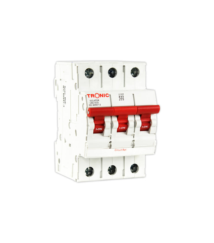Three Pole Isolator 125Amps – Tronic Kenya