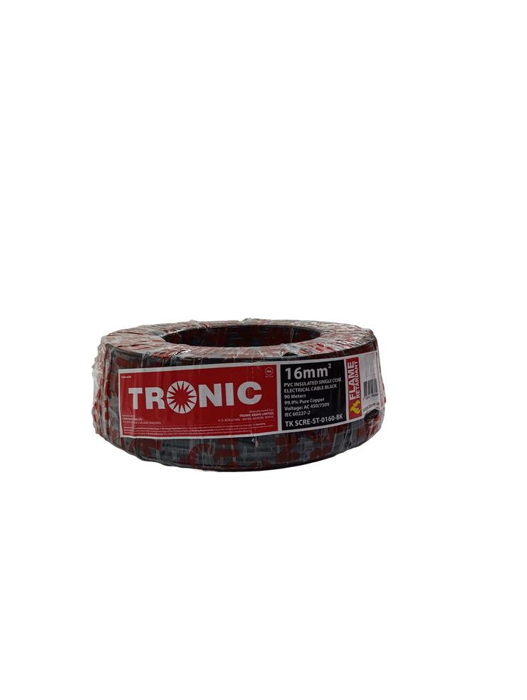 Single Core Cable - 16mm Black – Tronic Kenya