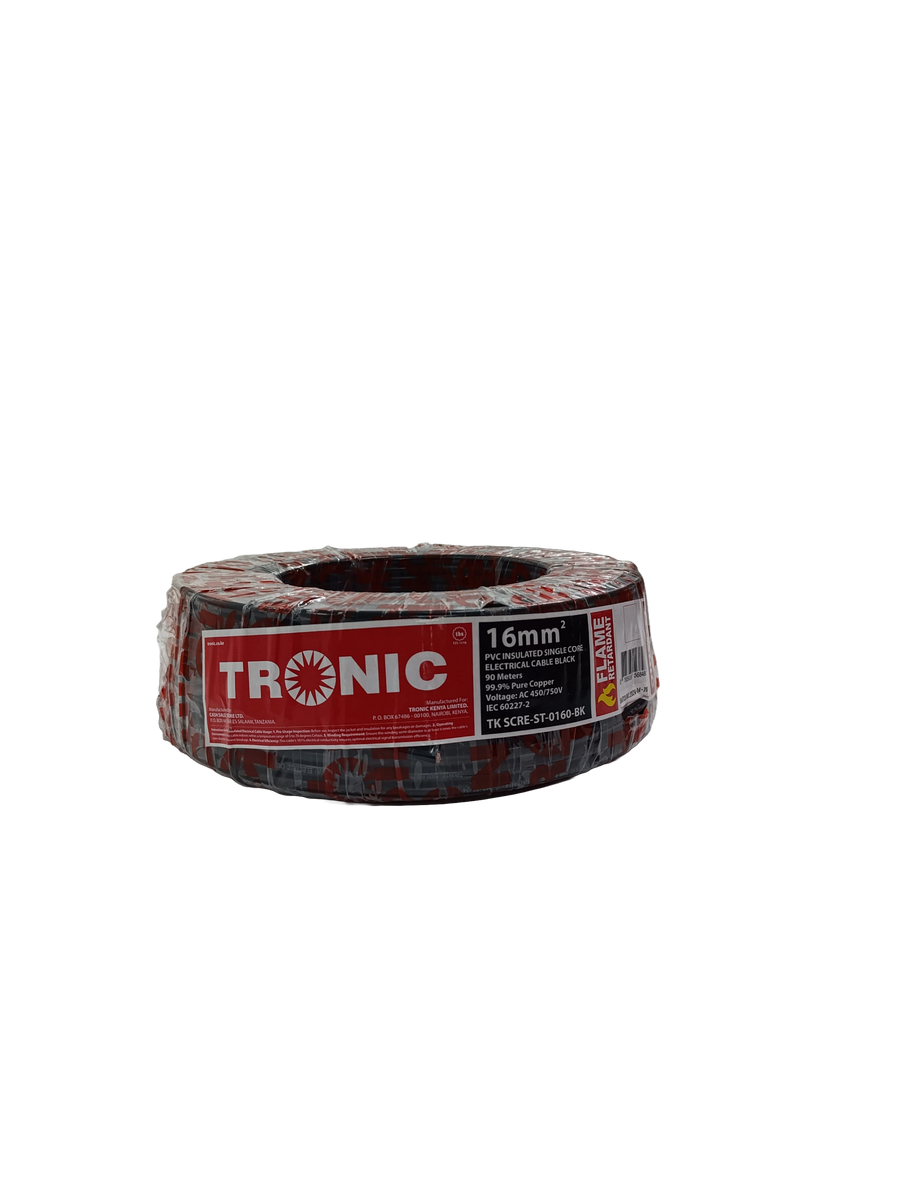 Single Core Cable - 16mm Black – Tronic Kenya