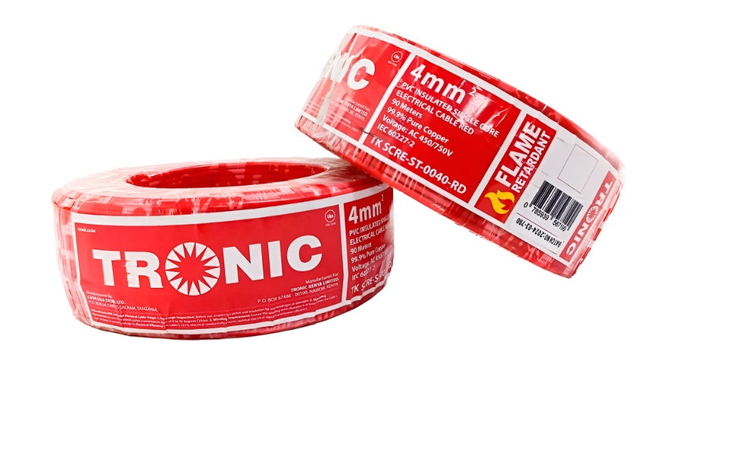 Single Core Cable 4.0mm - Red – Tronic Kenya