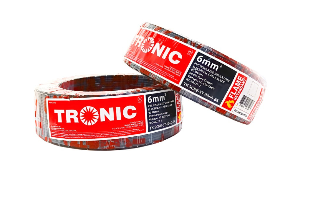 Single Core Cable 6.0mm - Black – Tronic Kenya