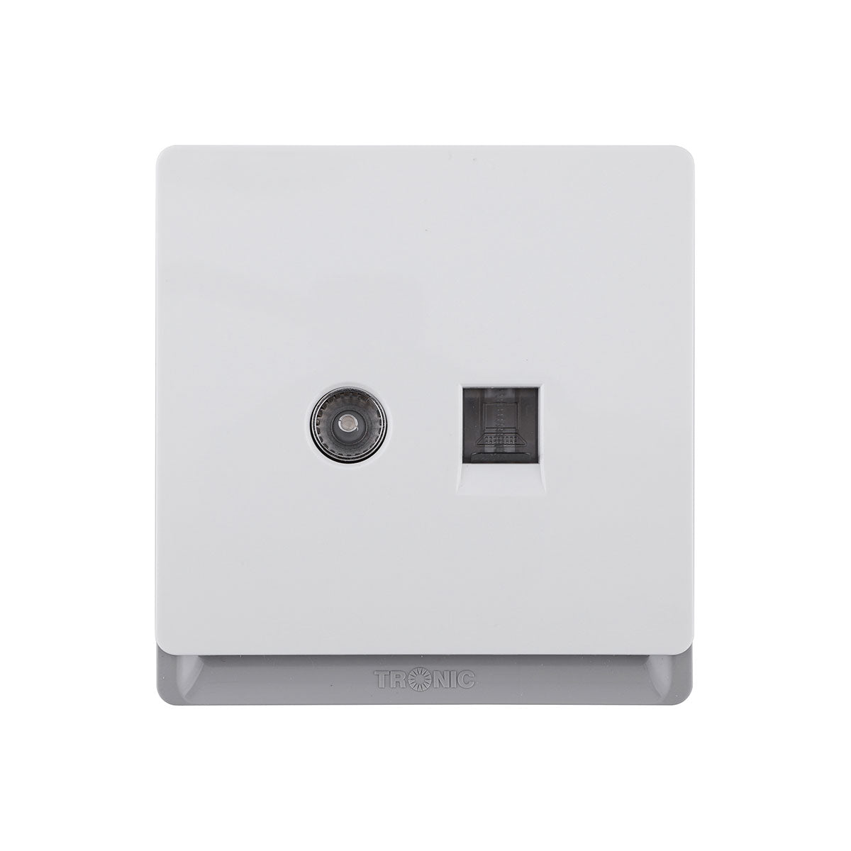TV Socket and Data Socket Cat 6 Ivory – Tronic Kenya