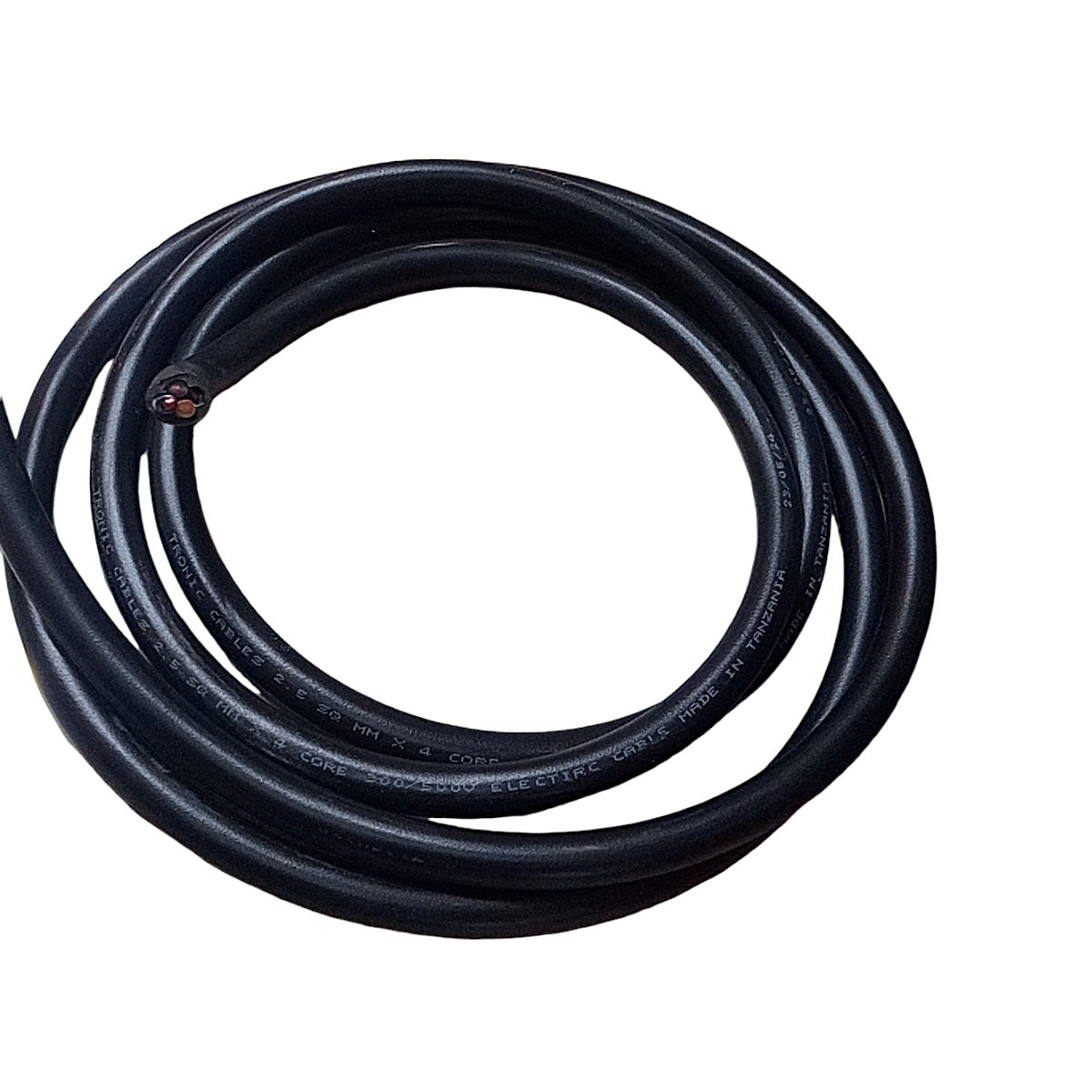 Tronic Electrical Cable 2.5mm 4 Core Flexible Black – Tronic Kenya