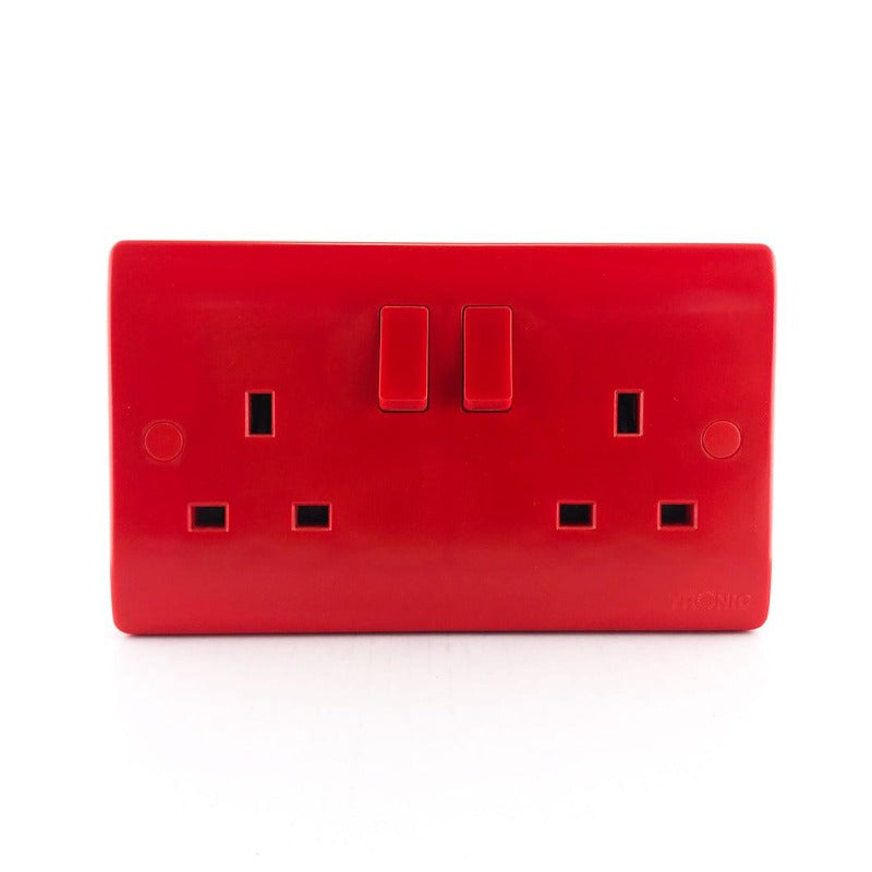 Slim Twin Socket Red – Tronic Kenya