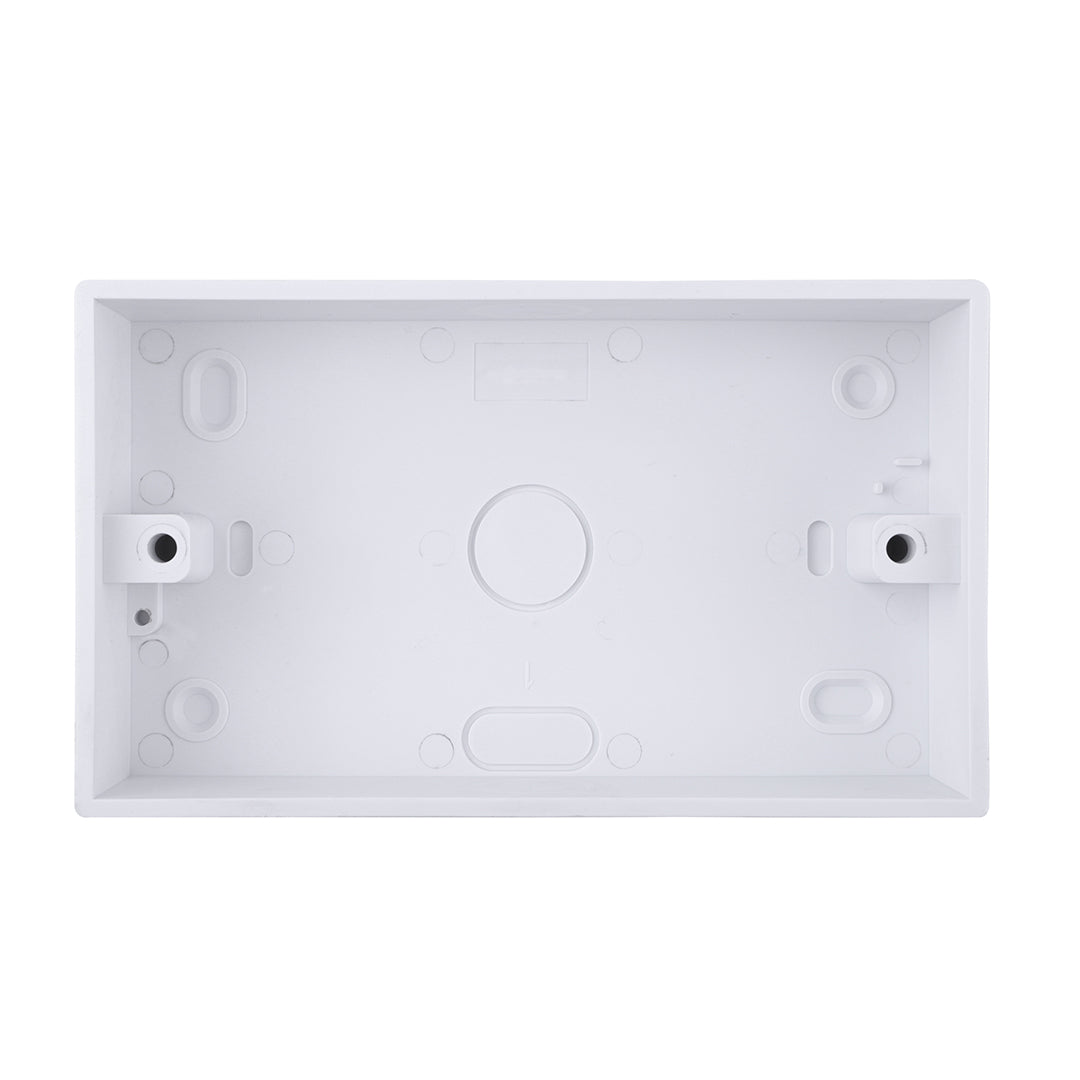 PVC Cavity Box – 2 Gang, 29mm Deep – Tronic Kenya
