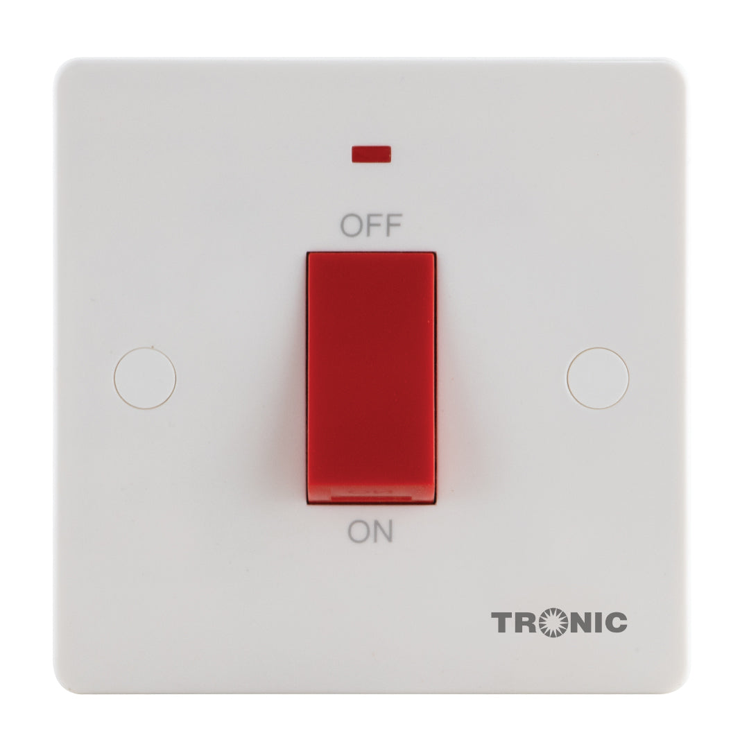 45A Double-Pole Cooker Switch with Neon – Tronic Kenya