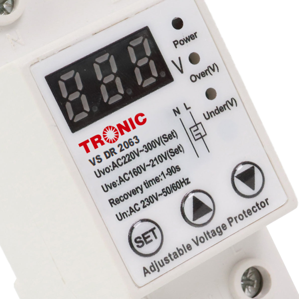 Voltage Protector 63A 2P 220-240V – Tronic Kenya