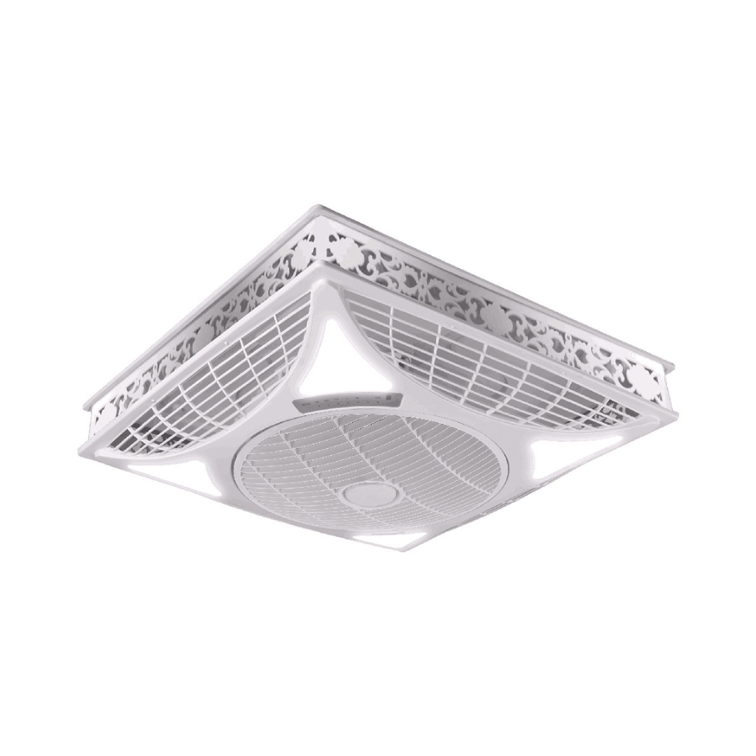 Wind Square Fan with LED Light – Tronic Kenya