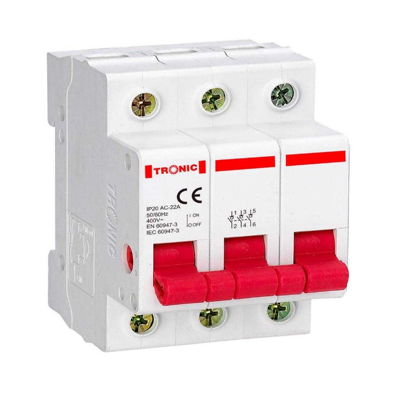 Triple Pole 63Amps MCB – Tronic Kenya