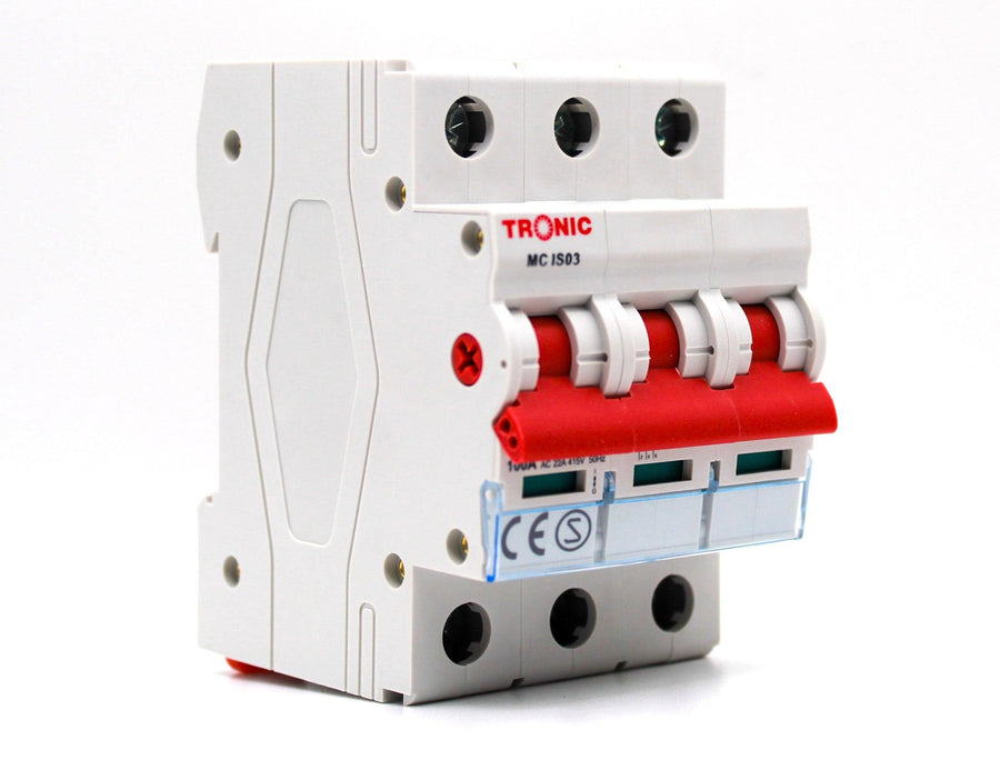 Three Pole Isolator 100Amps – Tronic Kenya