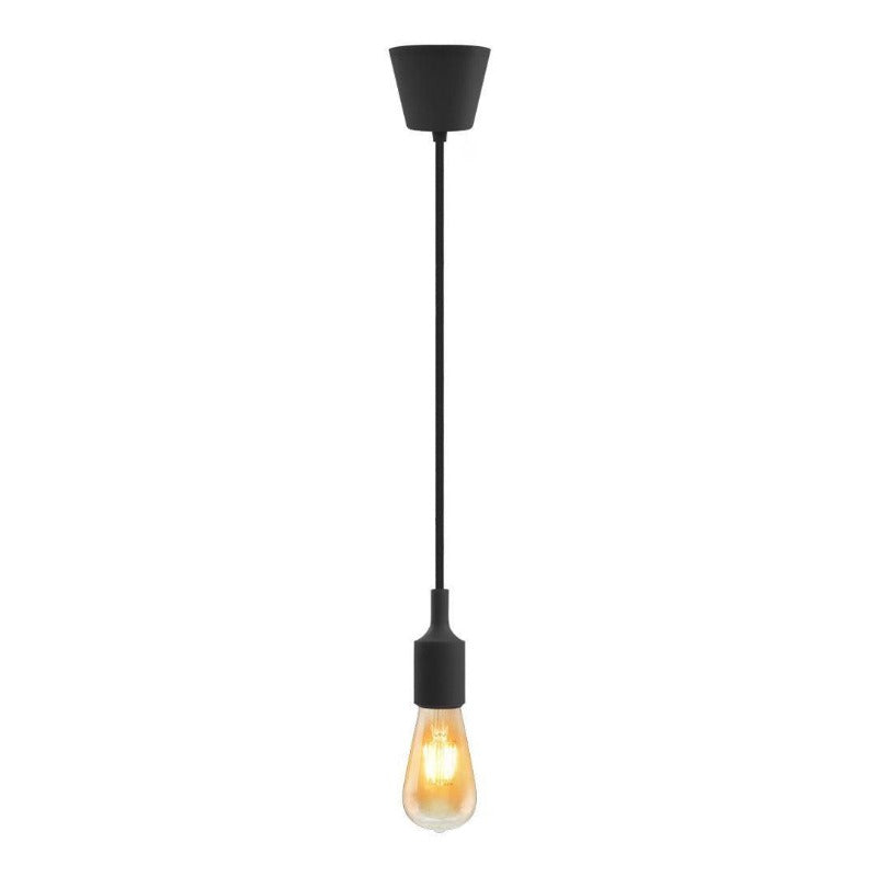 Hanging E27(Screw) Pendant Holder - Black – Tronic Kenya