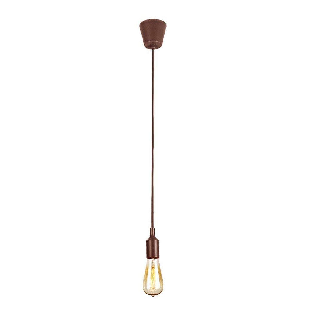 Hanging E27(Screw) Pendant Holder - Brown – Tronic Kenya