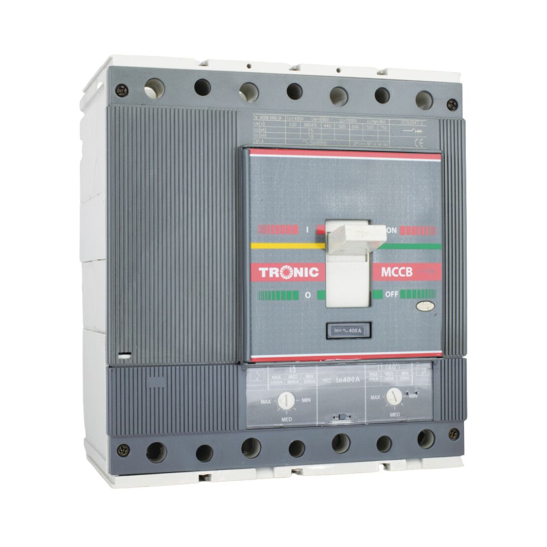 MCCB 400 Amps 4 Pole Adjustable – Tronic Kenya
