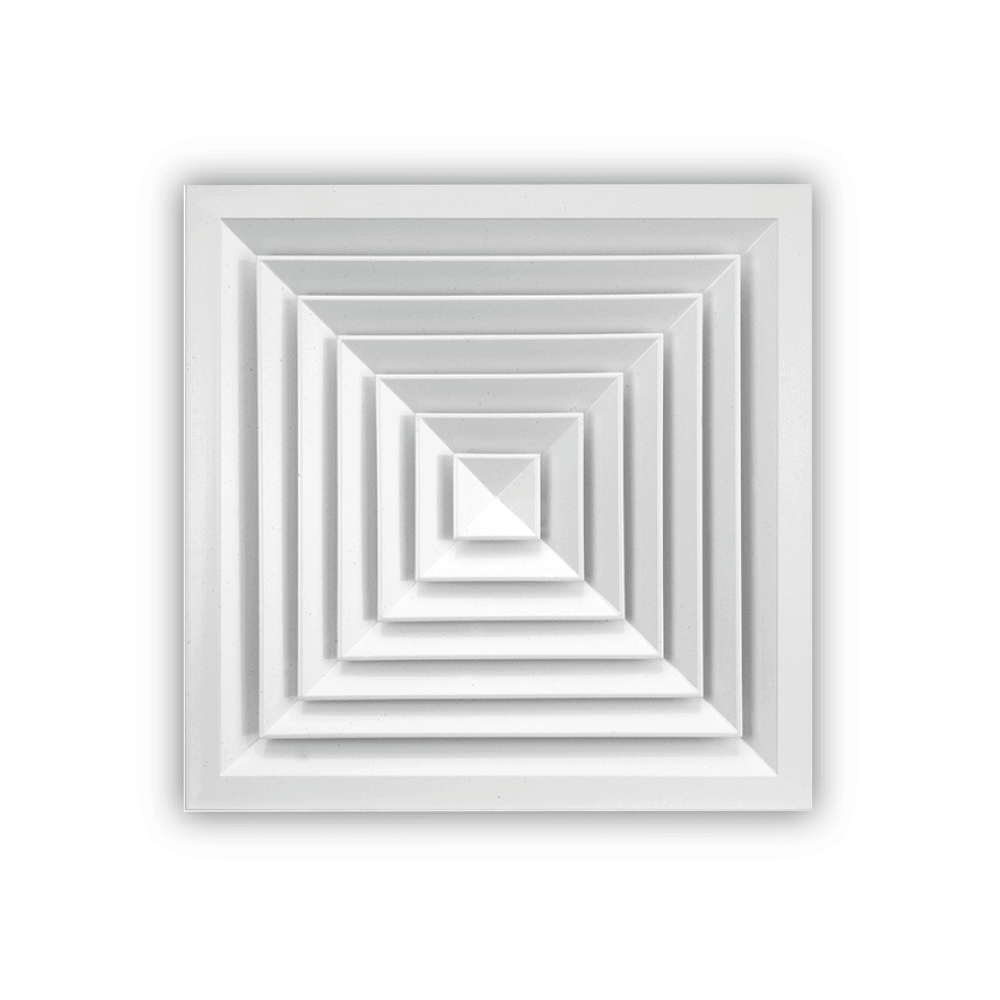 Exhaust Fan Diffuser Cover Square Ceiling 150mm – Tronic Kenya